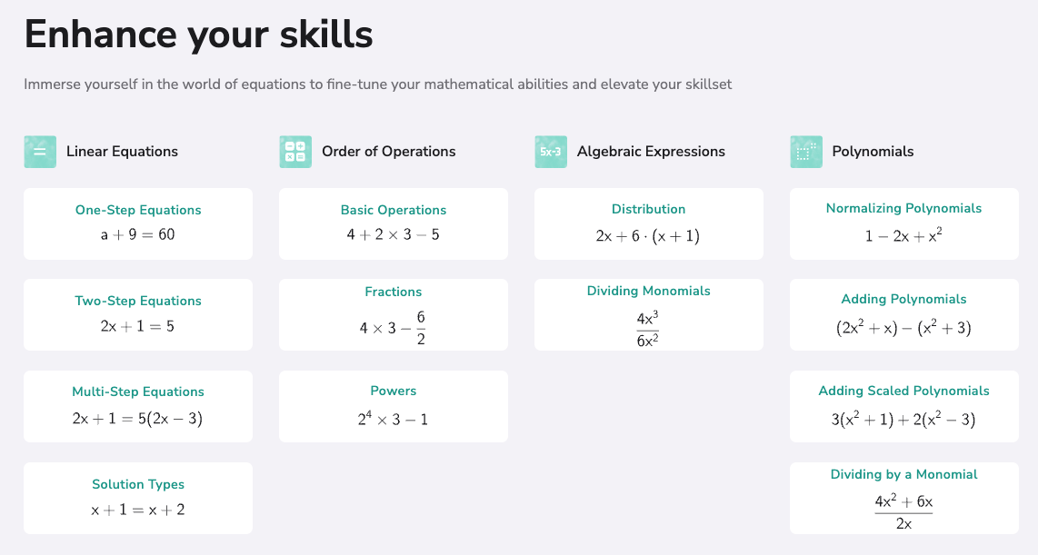Students: Learn with GeoGebra Math Practice – Help Center